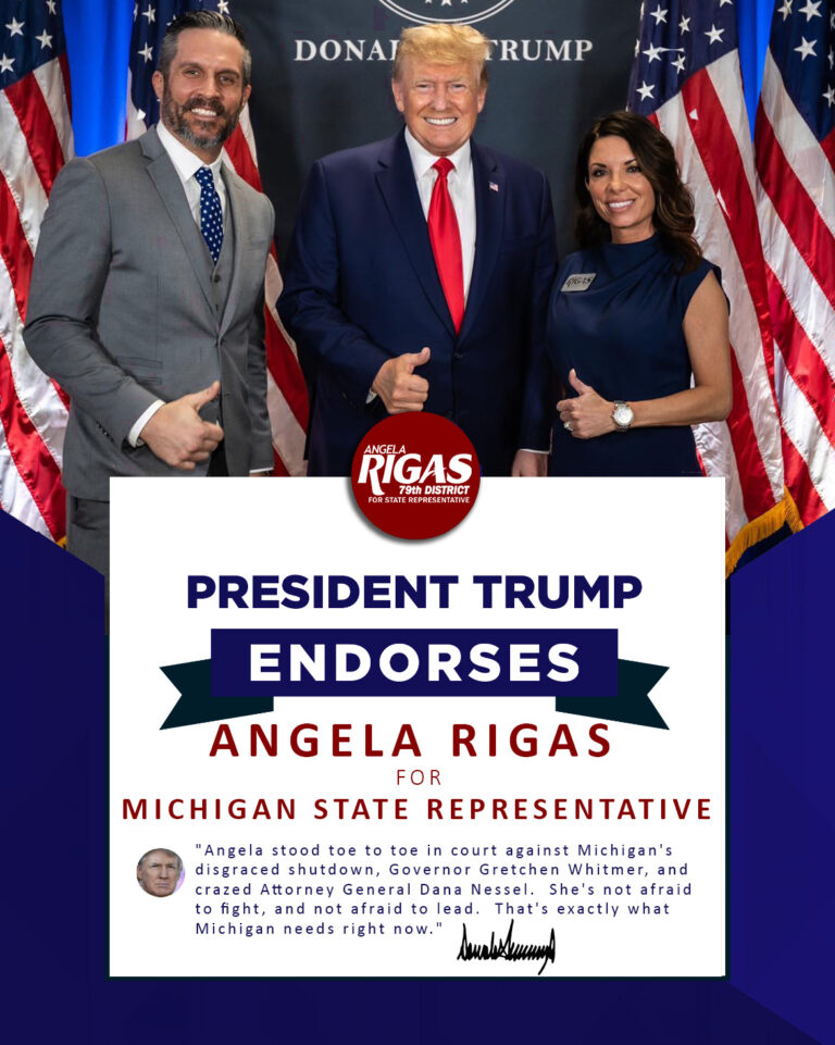 Angela Rigas – For Michigan State Representative